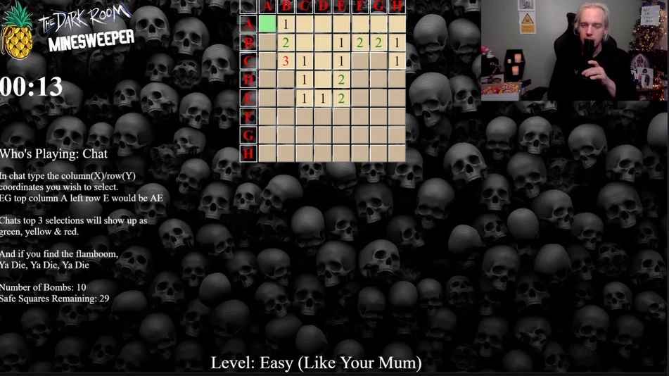 The Dark Room - Super Competitive Minesweeper (Mini Game) | Robbotron ...