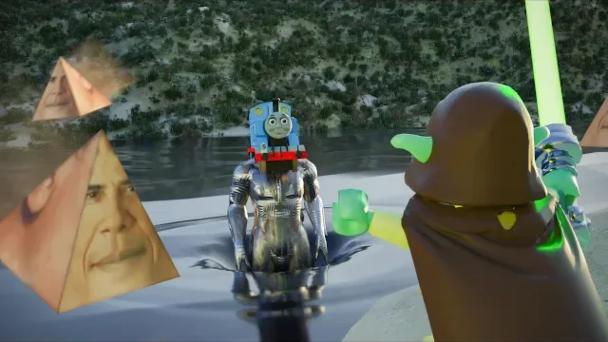 Yoda VS Thomas: Battle for Obamium | RobenSikk Wiki | Fandom