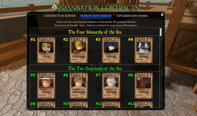 Bounty Board | Arcane Odyssey Wiki | Fandom