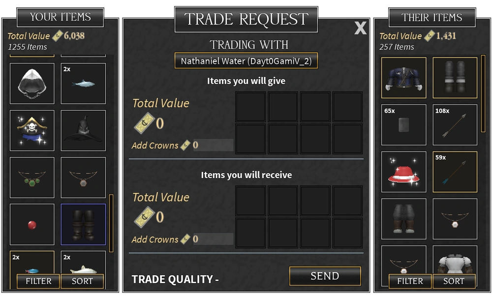 Trading | Arcane Odyssey Wiki | Fandom