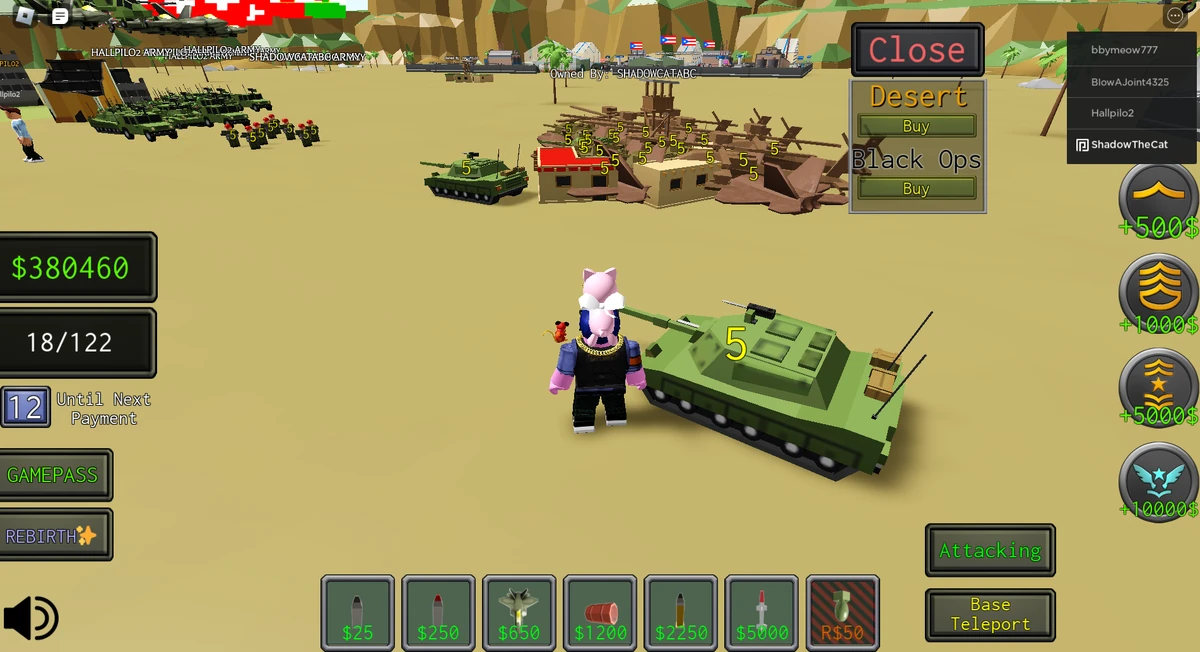 Tanks | Roblox army tycoon Wiki | Fandom