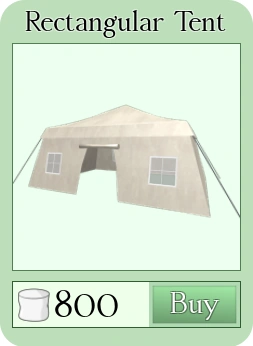 Rectangular Tent | Roblox Backpacking Wiki | Fandom