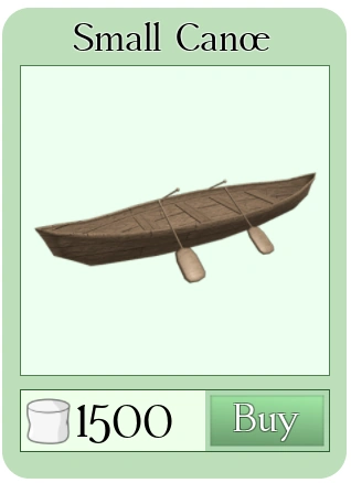 Small Canoe | Roblox Backpacking Wiki | Fandom
