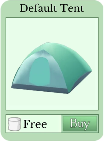 Default Tent | Roblox Backpacking Wiki | Fandom
