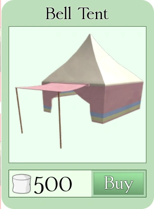 Bell Tent | Roblox Backpacking Wiki | Fandom