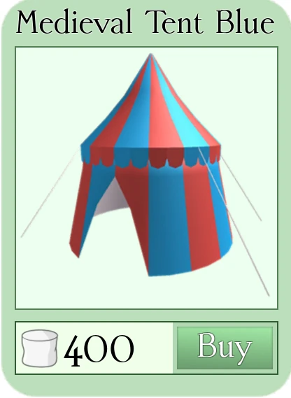 Medieval Tent | Roblox Backpacking Wiki | Fandom