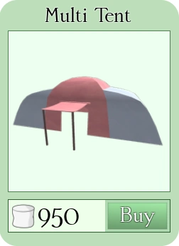 Multi Tent | Roblox Backpacking Wiki | Fandom