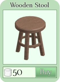 Wooden Stool | Roblox Backpacking Wiki | Fandom