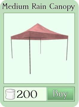 Medium Rain Canopy | Roblox Backpacking Wiki | Fandom