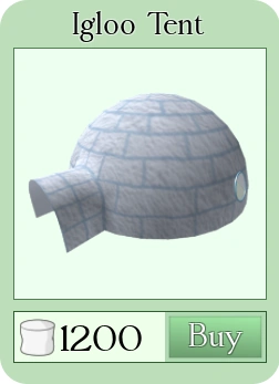 Igloo Tent | Roblox Backpacking Wiki | Fandom