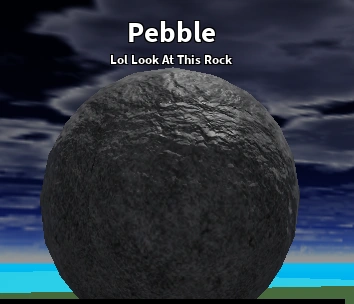 Pebble | Roblox Bad Craftwars Wiki | Fandom