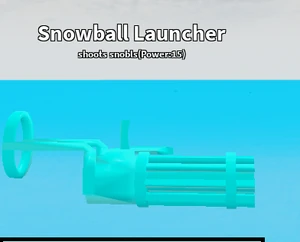 Snowball Launcher | Roblox Bad Craftwars Wiki | Fandom