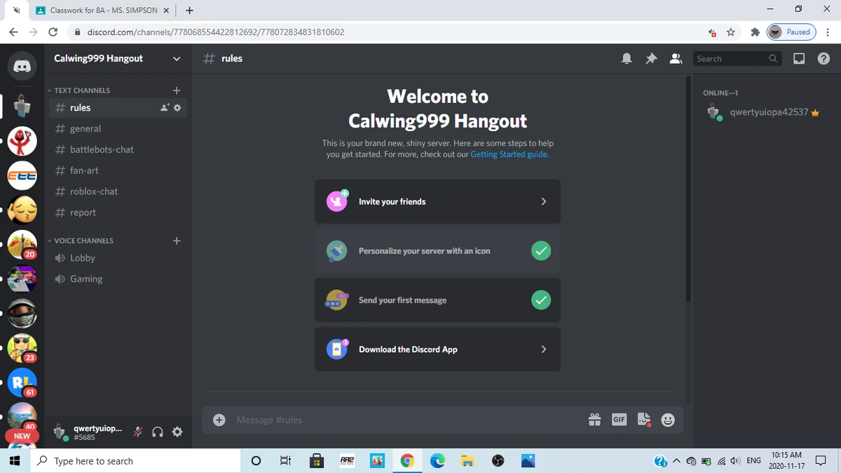 Im making a discord server. | Roblox Battlebots Wiki | Fandom