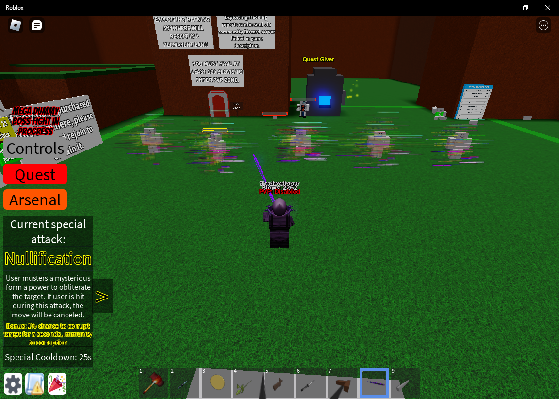 Weapon | Roblox beat up dummies simulator Wiki | Fandom