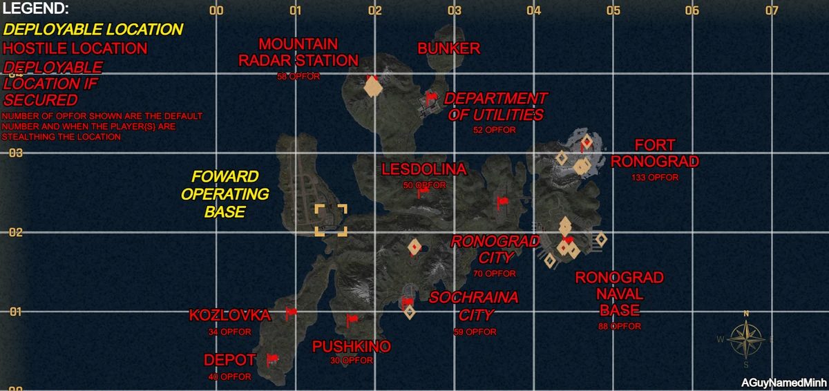 Locations (Ronograd) | Blackhawk Rescue Mission 5 Wiki | Fandom