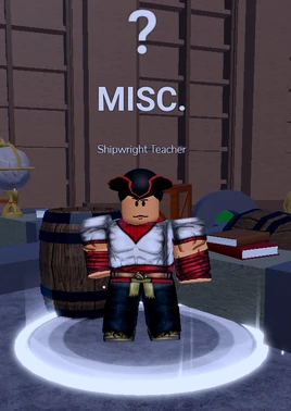 Shipwright Teacher | Blox Fruits Wiki | Fandom