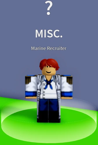 Marine Recruiter | Blox Fruits Wiki | Fandom