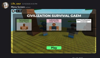 Map Secrets | ROBLOX civilization survival game Wiki | Fandom
