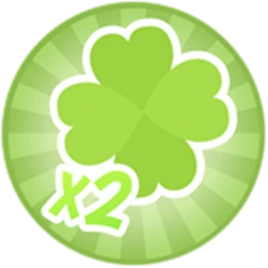 2x Luck Gamepass | Roblox Clicking Legends Wiki | Fandom
