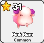 Shiny Pink Ram | Roblox Collect All Pets Wiki | Fandom