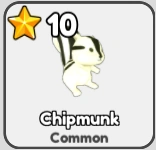 Shiny Chipmunk | Roblox Collect All Pets Wiki | Fandom
