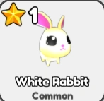 Shiny White Rabbit | Roblox Collect All Pets Wiki | Fandom