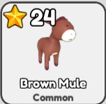 Shiny Brown Mule | Roblox Collect All Pets Wiki | Fandom