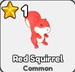 Shiny Red Squirrel | Roblox Collect All Pets Wiki | Fandom