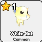 Shiny White Cat | Roblox Collect All Pets Wiki | Fandom