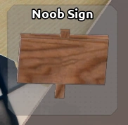 Noob Sign | Roblox Cooked! Wiki | Fandom