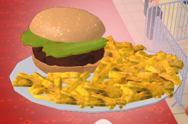 Burger & Fries | Roblox Cooked! Wiki | Fandom