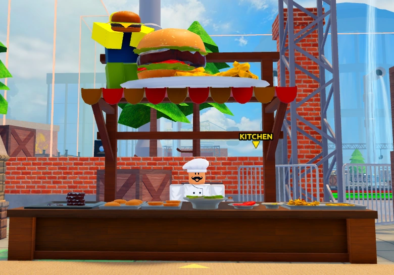 Burger Stall | Roblox Cooked! Wiki | Fandom