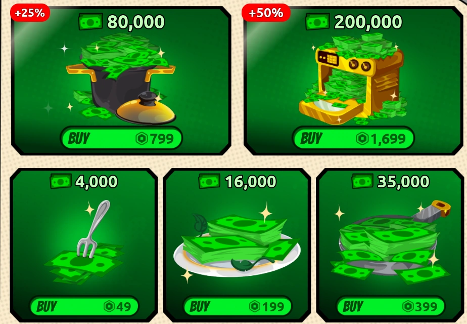 Cash | Roblox Cooked! Wiki | Fandom