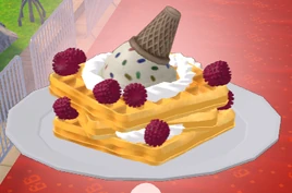Dessert Waffle Stack | Roblox Cooked! Wiki | Fandom