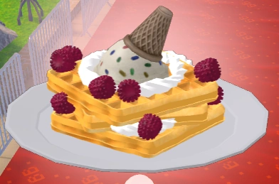 Dessert Waffle Stack | Roblox Cooked! Wiki | Fandom