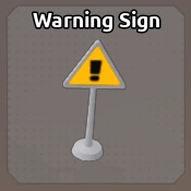 Warning Sign | Roblox Cooked! Wiki | Fandom