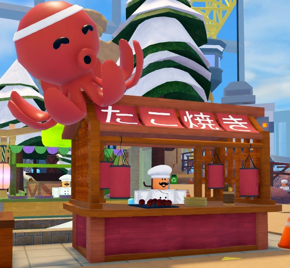 Takoyaki Stall | Roblox Cooked! Wiki | Fandom
