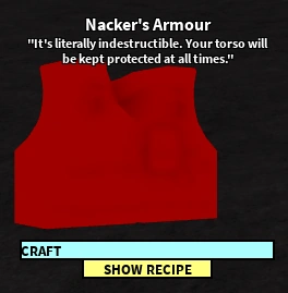 Nacker's Armour | ROBLOX Craftwars Wikia | Fandom