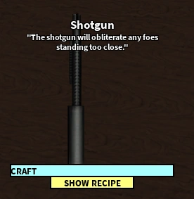 Shotgun | ROBLOX Craftwars Wikia | Fandom