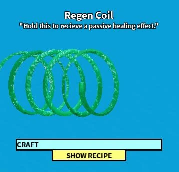 Regen Coil | ROBLOX Craftwars Wikia | Fandom