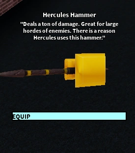 Hercules Hammer | ROBLOX Craftwars Wikia | Fandom