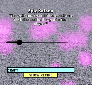 Epic Katana | ROBLOX Craftwars Wikia | Fandom