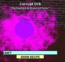 Corrupt Orb | ROBLOX Craftwars Wikia | Fandom
