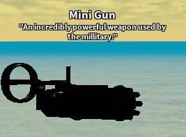 Mini Gun | ROBLOX Craftwars Wikia | Fandom