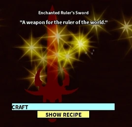 Category:Enchanted Ruler's | ROBLOX Craftwars Wikia | Fandom