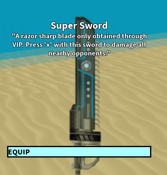 Super Sword | ROBLOX Craftwars Wikia | Fandom