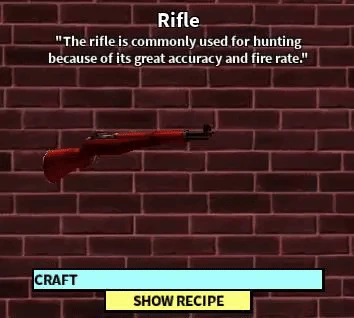 Rifle | ROBLOX Craftwars Wikia | Fandom