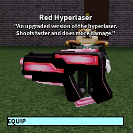 Red Hyperlaser | ROBLOX Craftwars Wikia | Fandom