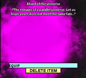 Shard of the Universe | ROBLOX Craftwars Wikia | Fandom