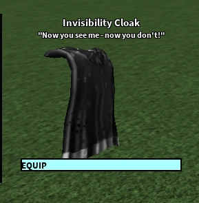 Invisibility Cloak | ROBLOX Craftwars Wikia | Fandom